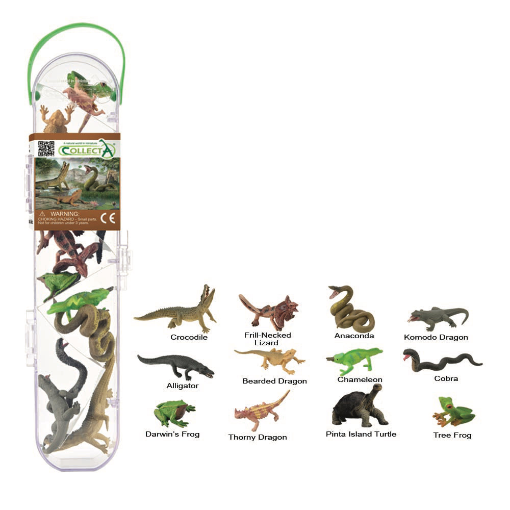 CollectA Reptiles and Amphibians Tube – The Good Tree